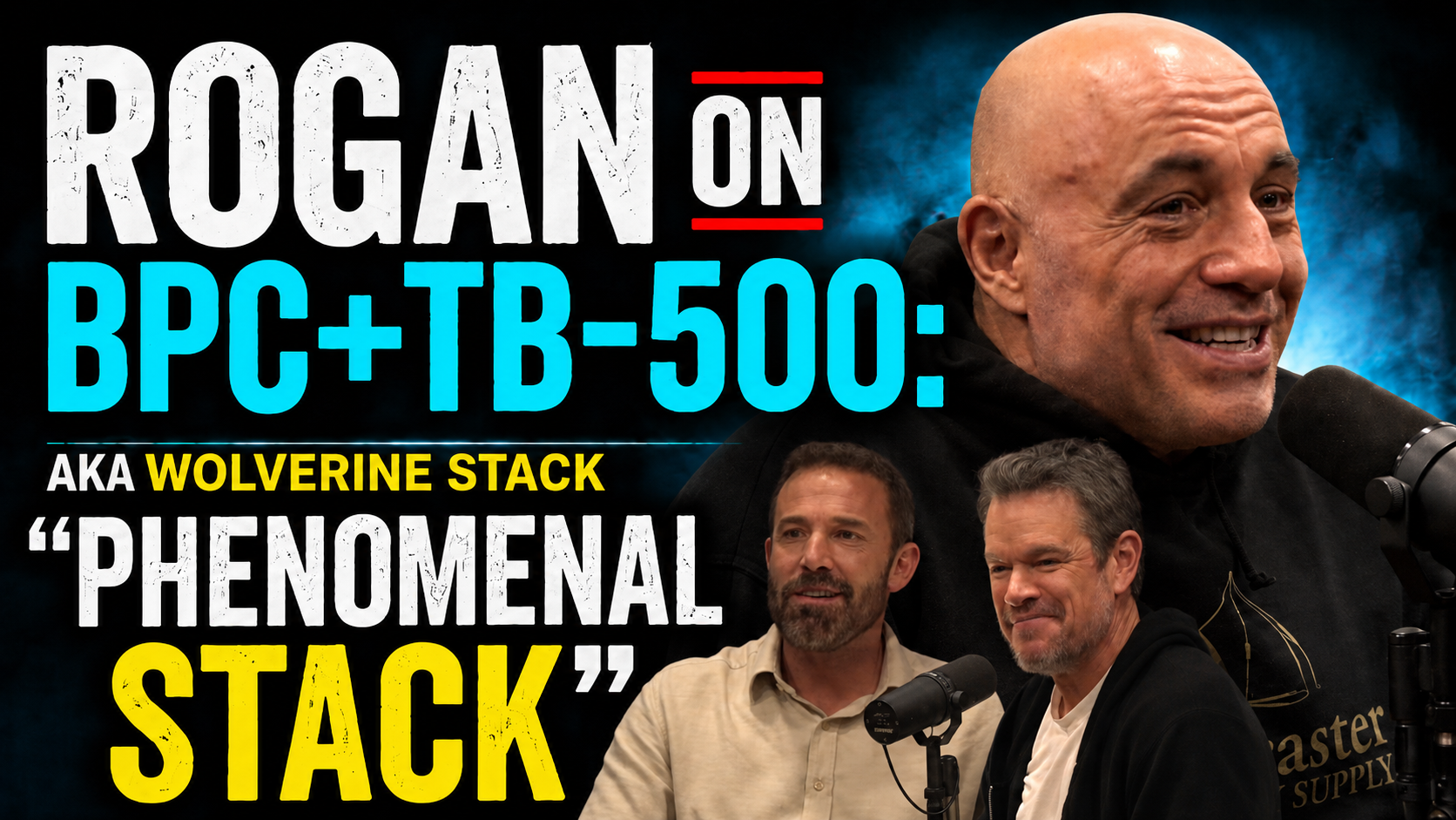 Joe Rogan Calls BPC-157 and TB-500 a “Phenomenal Stack”: Why the ...